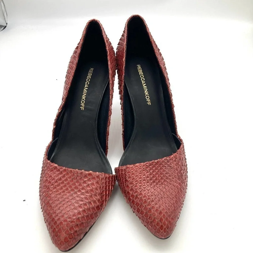 Rebecca Minkoff | Shoes | Rebecca Minkoff Paprika Python Brie Dorsay ...